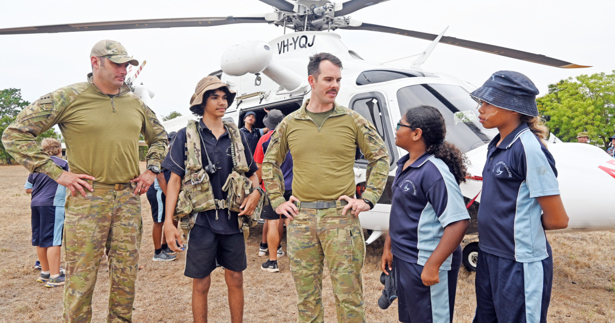 Local kids get up close and personal with AW139 | North West Weekly | Local News covering Sport ...